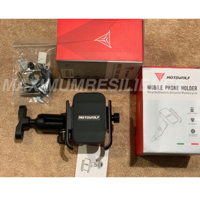 ORIGINAL MOTOWOLF PHONE HOLDER V3,V4 | Shopee Philippines