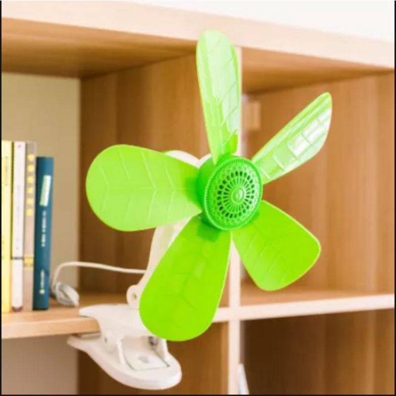 Ultra-large wind portable electric fan clip-on fan with five wings ...