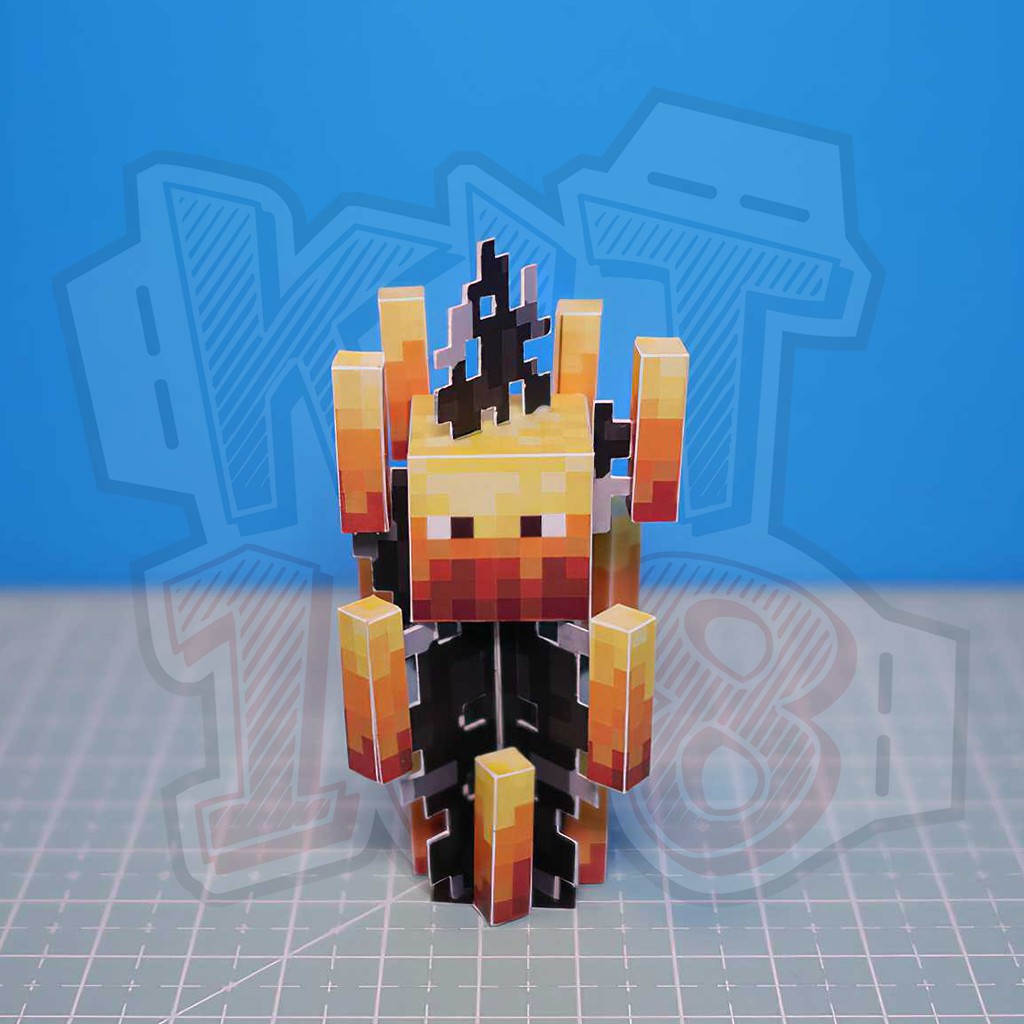 Blaze Paper Model – Minecraft | Shopee Philippines