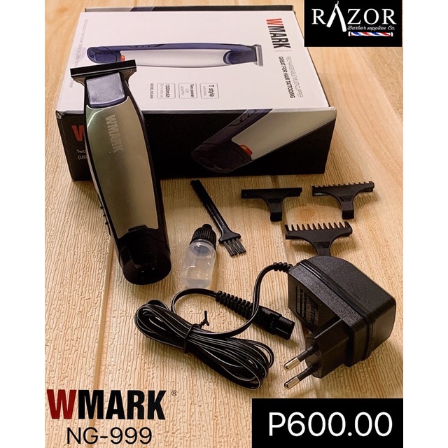 Wmark Rechargeable Hair Trimmer NG 999 Multi Clipper Razor Barber ...