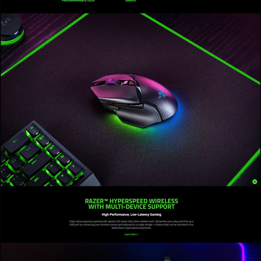 Razer Basilisk V3 Pro - Ergonomic Wireless Gaming Mouse - AP | Shopee ...