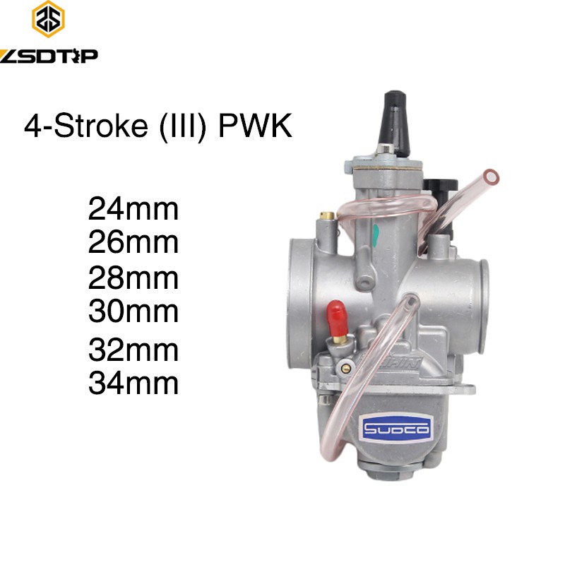 ZSDTRP Motorcycle PWK Carburetor 24 26 28 30 32 34mm Racing Carb ...