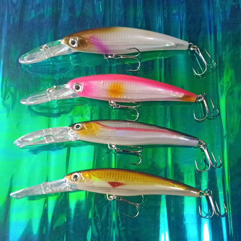 Budget Minnow / Trolling Lure / Trolling Bait (16.5cm) | Shopee Philippines