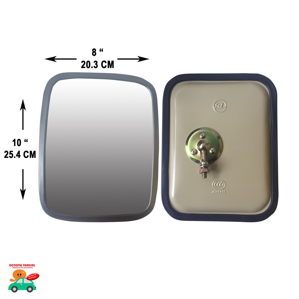 1pc Truck Side Mirror SL-1611B Bolt Type | Shopee Philippines