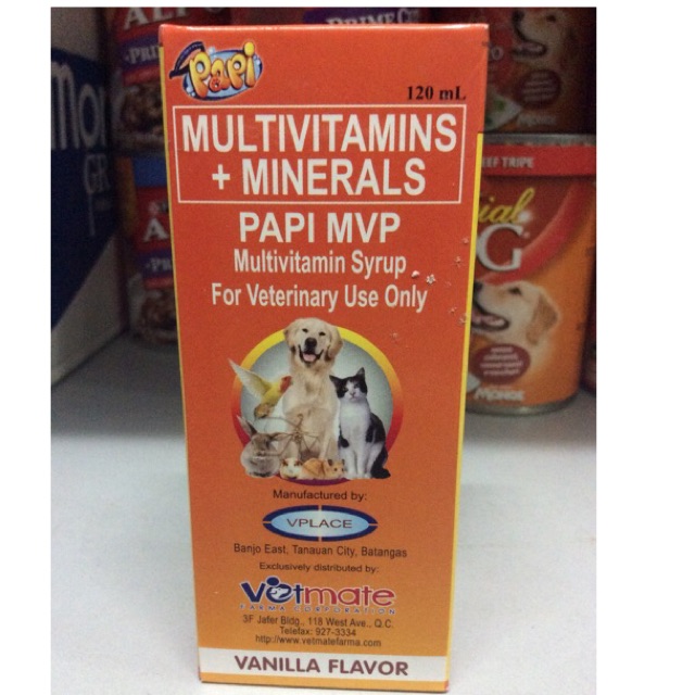 Papi Multivitamins Syrup 120ml | Shopee Philippines