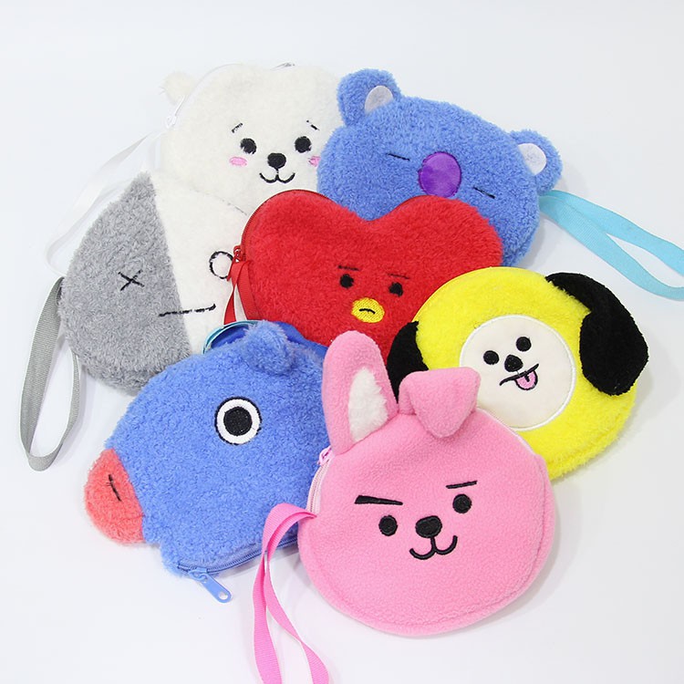 Bt21 Small Pouch Coin/BTS Small Coin Purse Pouch | Shopee Philippines