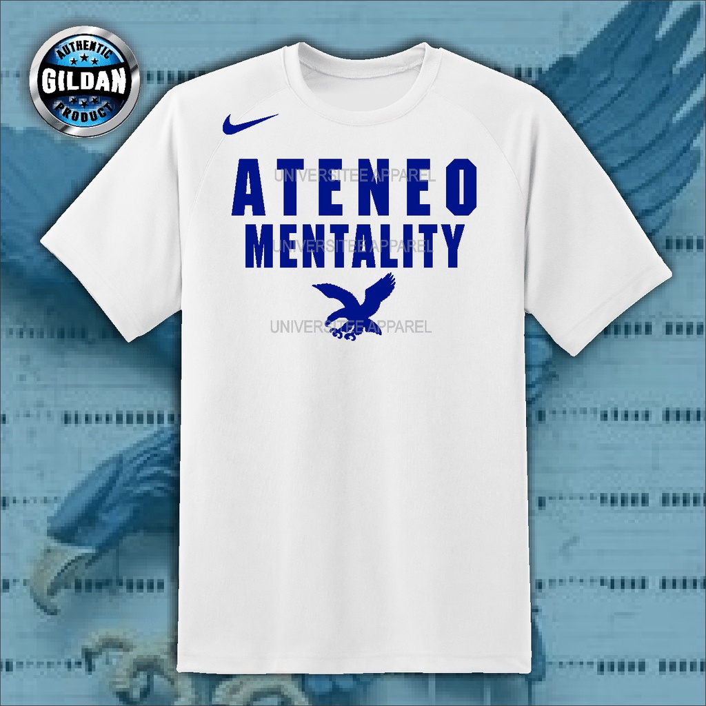 GILDAN Brand Ateneo School Shirt Team Ateneo Blue Eagles Shirt Ateneo ...
