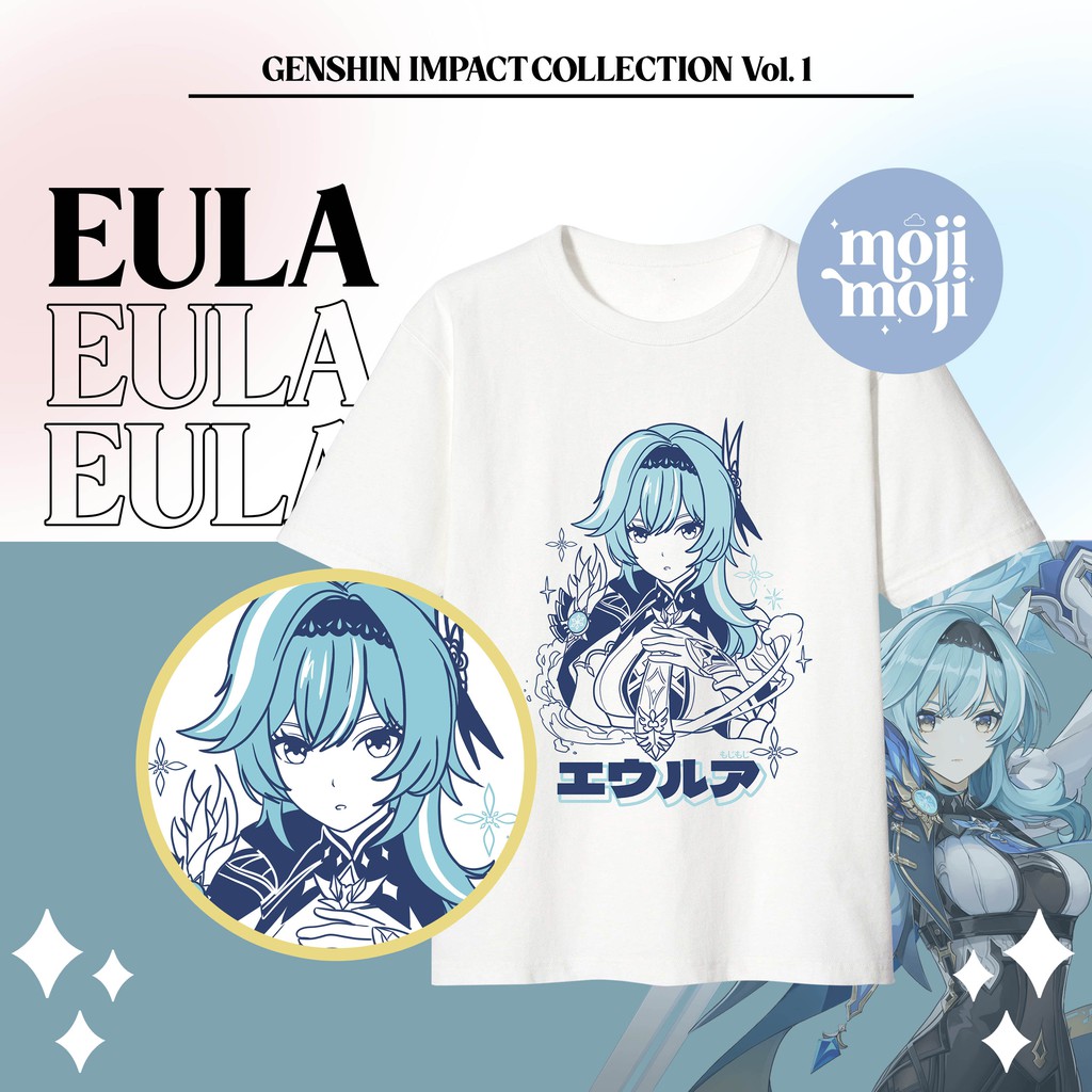 GENSHIN IMPACT - EULA SHIRT in white | Shopee Philippines