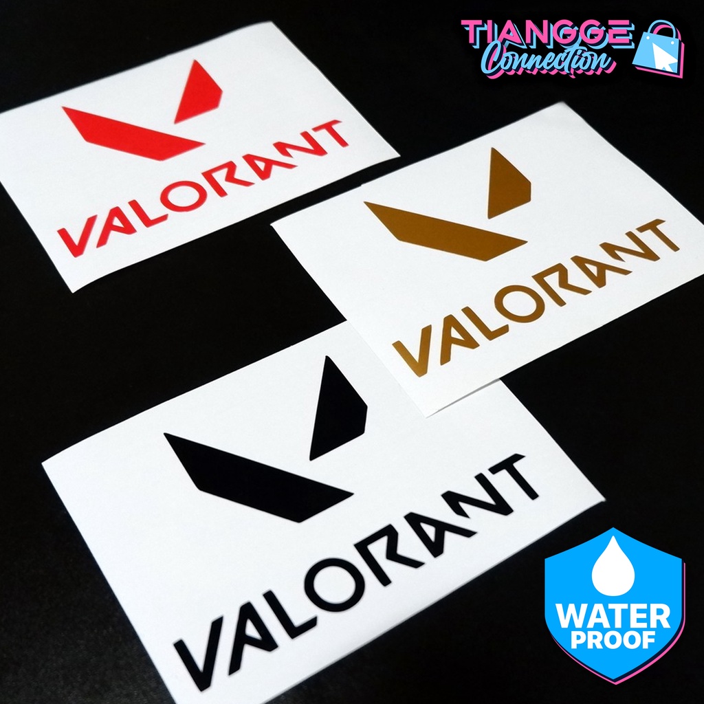 VALORANT STICKER vinyl decal for PC case, playstation, xbox, laptop ...