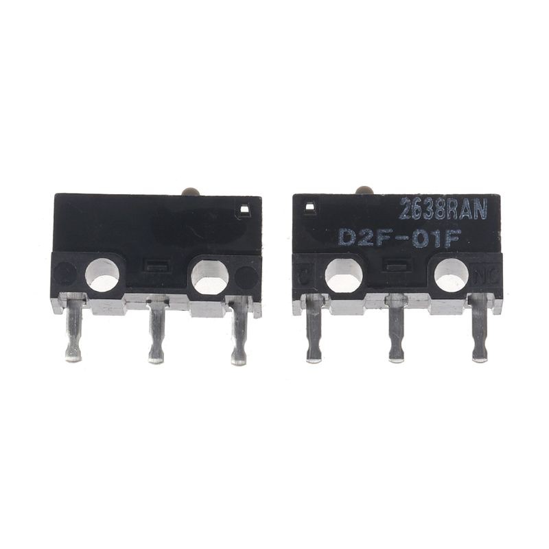 2Pcs Original OMRON Mouse Micro Switch D2F-01F Gray Dot Gold Alloy Contacts | Shopee Philippines