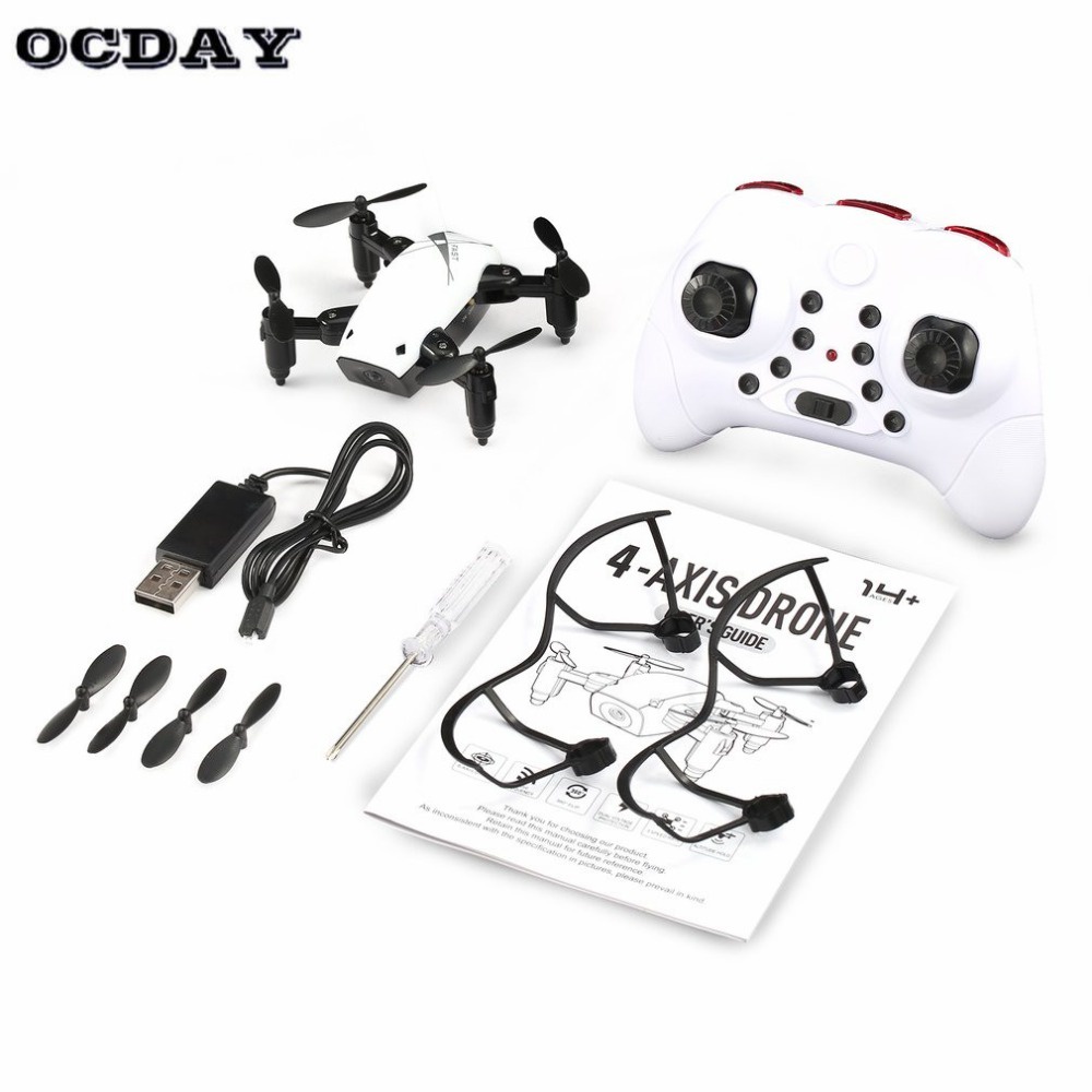 S9 2.4G Mini Foldable Drone 360 Degree Flip One-Key Return Headless ...