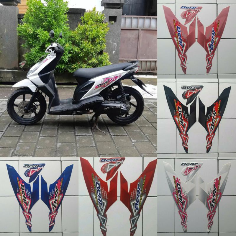 2010 beat striping stickers ori honda beat body trim beat stickers full ...