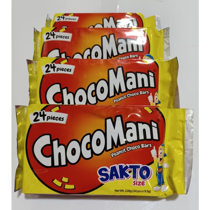 ChocoMani Sakto Size 24pcs 228g/ Chocomani Coins | Shopee Philippines