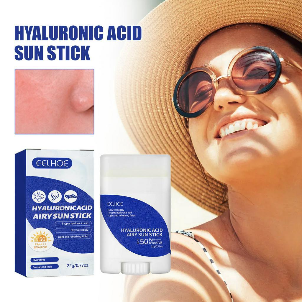 Eelhoe SPF50+Hyaluronic Acid Sunscreen Stick Refreshing Moisturising ...