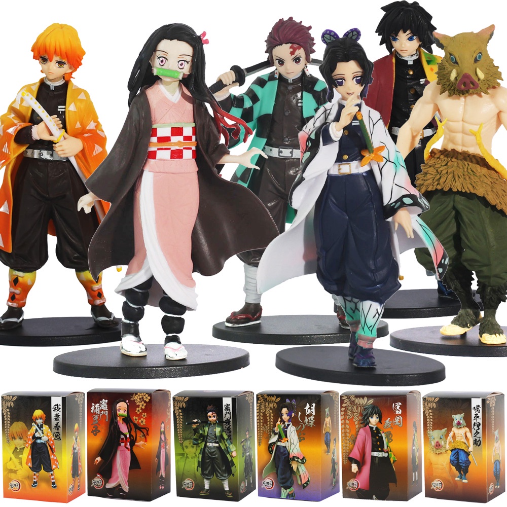 【Demon Slayer figure】Anime Demon Slayer Figure Kamado Tanjirou Nezuko ...