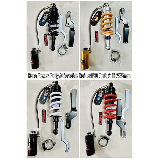 Race Power 285mm Raider 150 Carb and Raider 150 FI Fully Adjustable ...