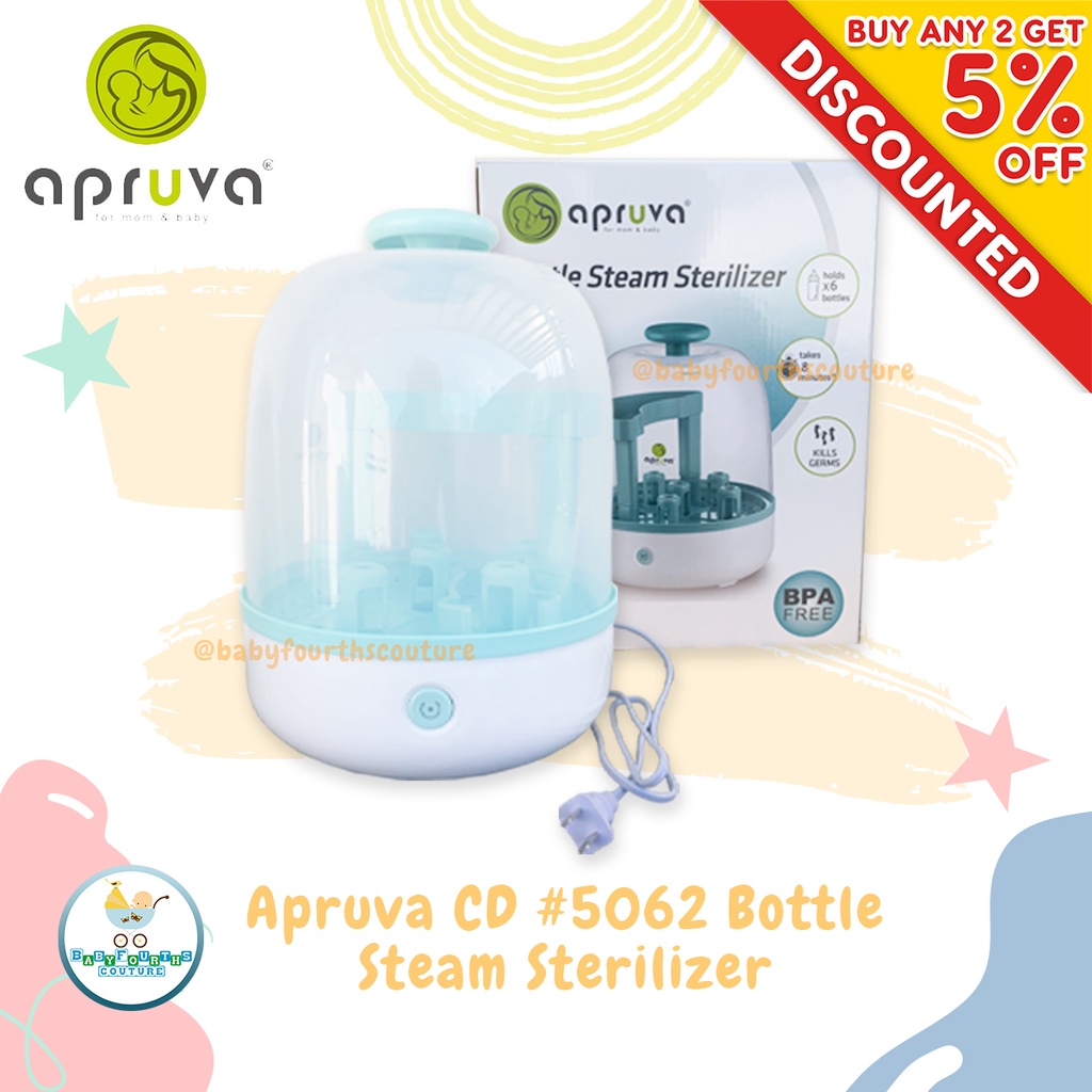 BFCM Baby Apruva CD#5062 Bottle Steam Sterilzier | Shopee Philippines