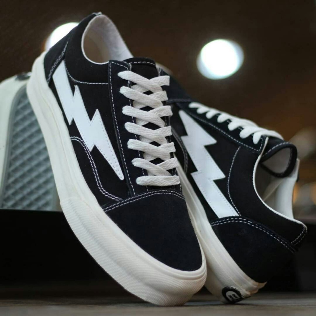 Revenge X STROM CLASSIC BLACK WHITE Shoes For Men Women | Shopee ...