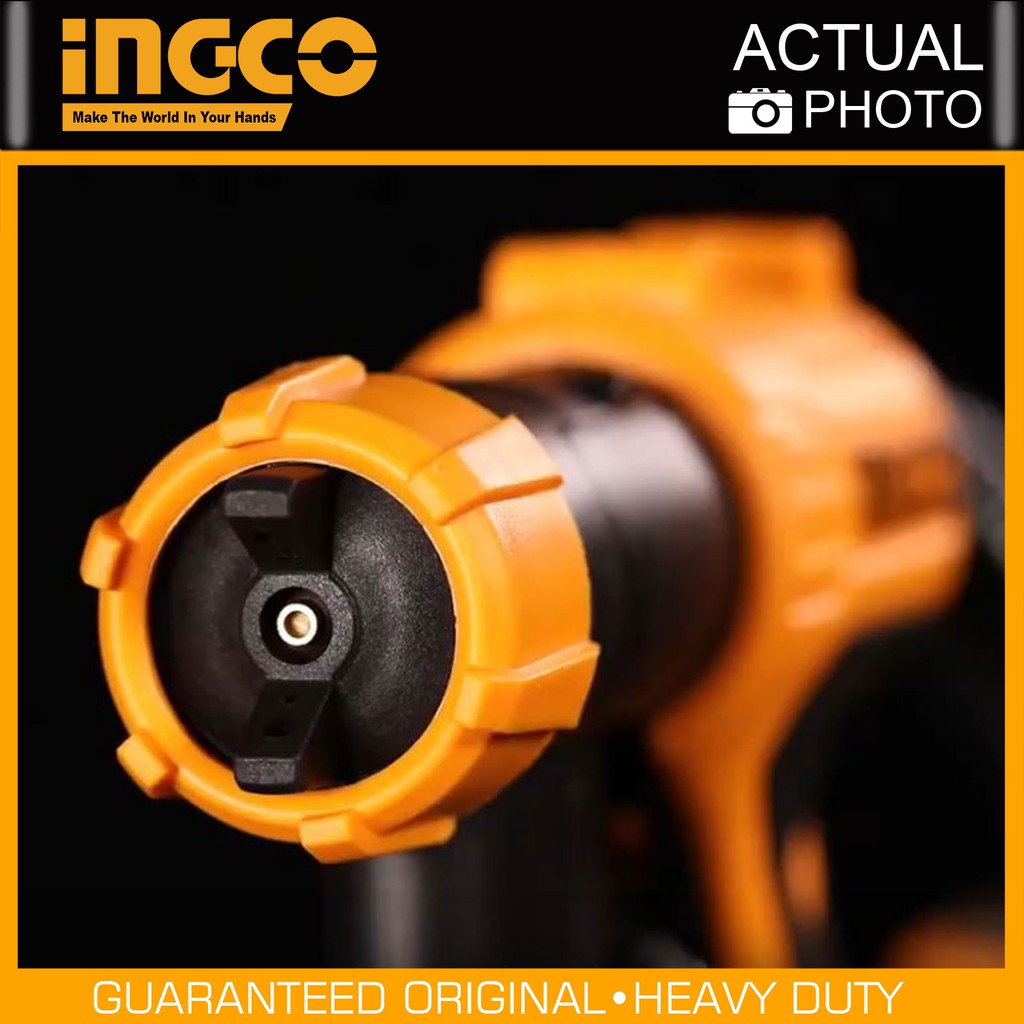 Ingco 550W HVLP Electric Spray Gun w/ Stainless Can Portable Airless ...