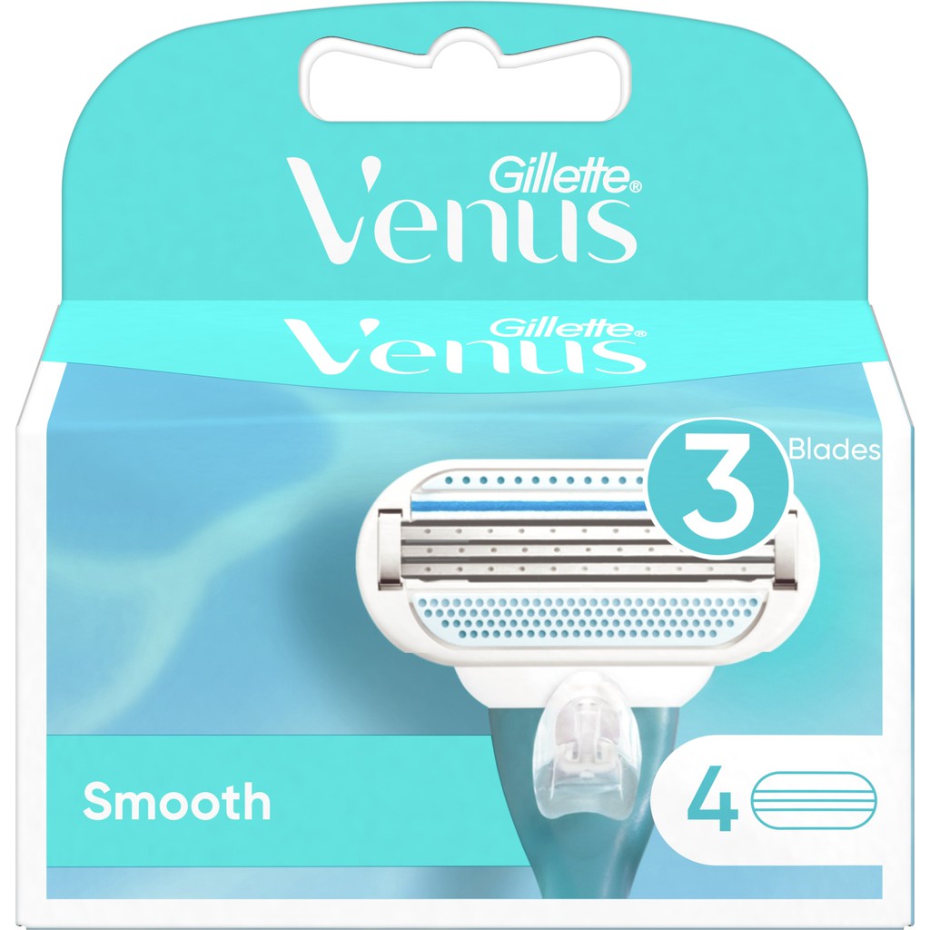 Gillette Venus Classic Razor Blades Refill 4s | Shopee Philippines