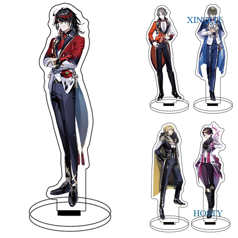 XINQITE Anime Luxiem VTuber Figures Acrylic Stand Shu Mysta Luca Ike ...