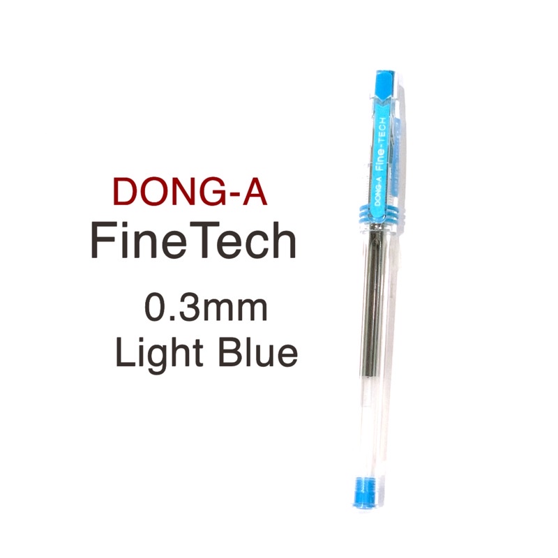 DONG-A Fine Tech 0.3 Gel Pen per piece per colored FineTech pen ...