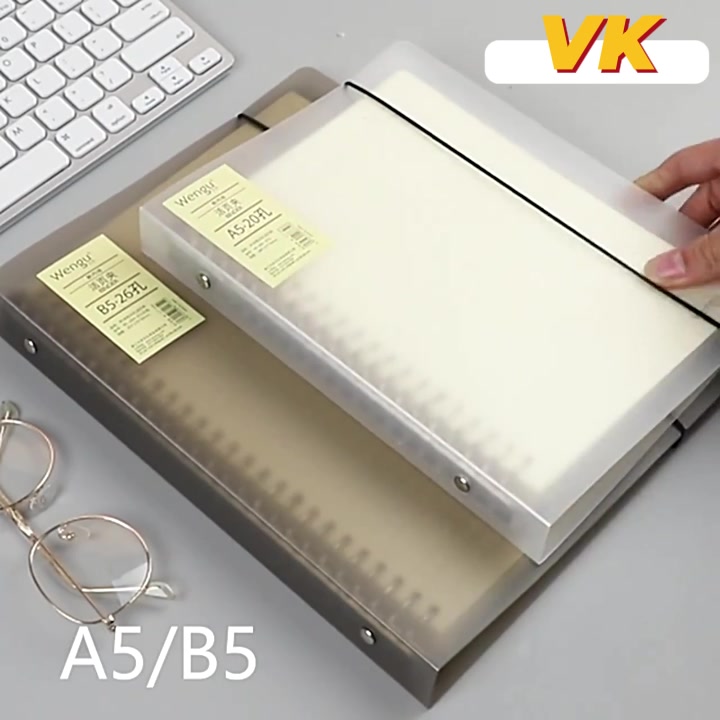 VK A5/B5 Loose-Leaf Refillable Binder Notebook and Refill Office ...
