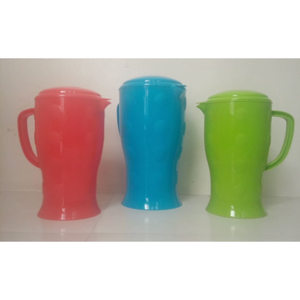 Plastic pitcher colored with design ( 1.5lts / 2.5lts ) | Shopee ...