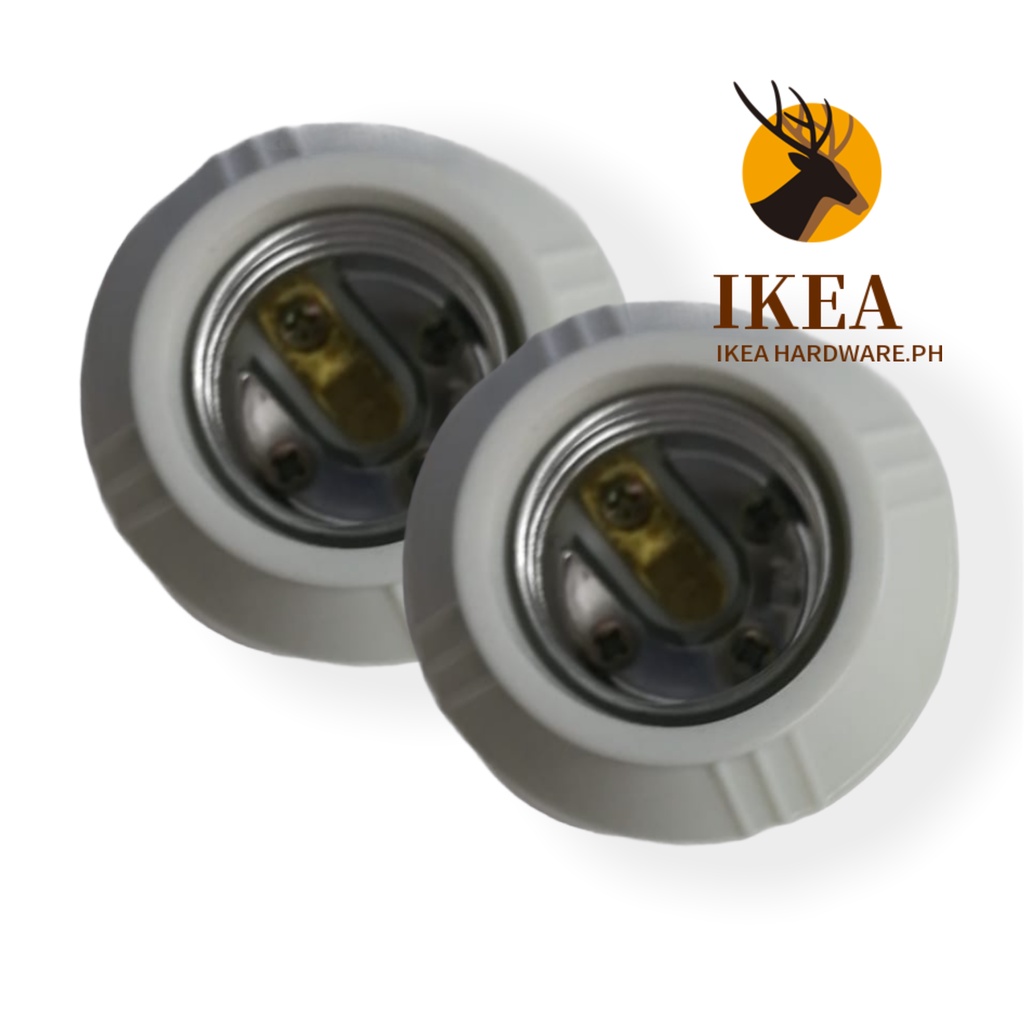 COD Ceiling Bulb Receptacle Socket Circular Shape | Shopee Philippines