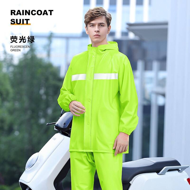 raincoat for men benkia raincoat Fashion split raincoat and rainco ...