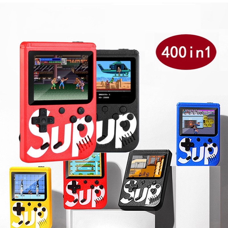 Retro Gameboy 400 In 1 Break Game Video Handheld Rechargeable Battery ...