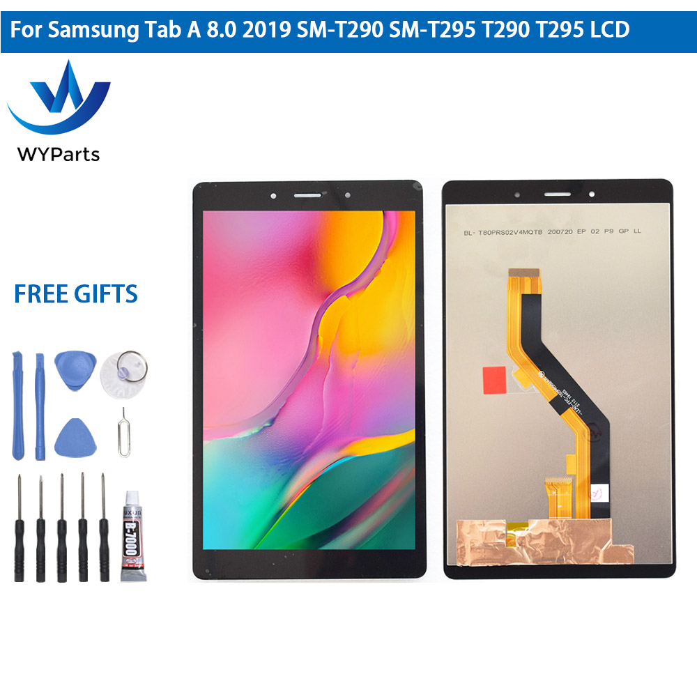 Original 8 inch For Samsung Tab A 8.0 2019 SM-T290 SM-T295 T290 T295 Touch Screen LCD Display ...