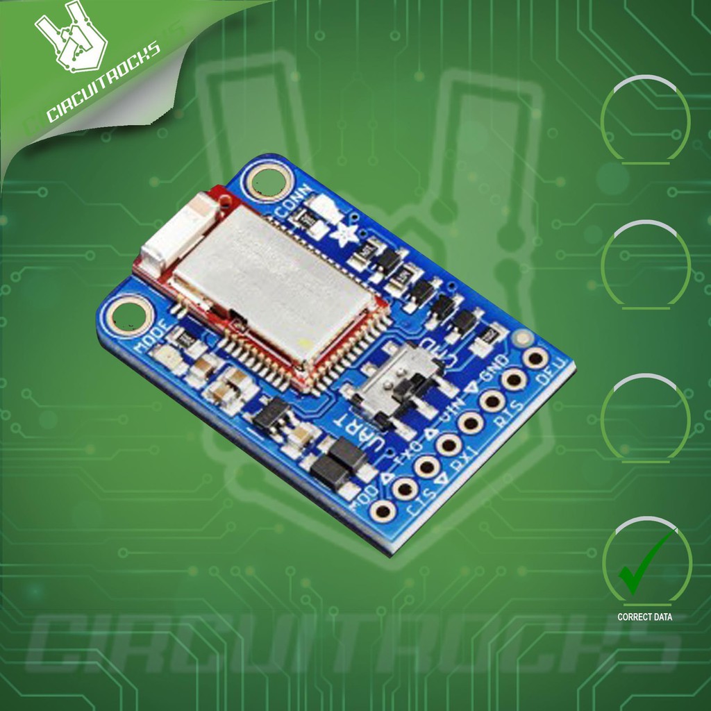 Circuitrocks Bluefruit Le Uart Friend - Bluetooth Low Energy (Ble ...
