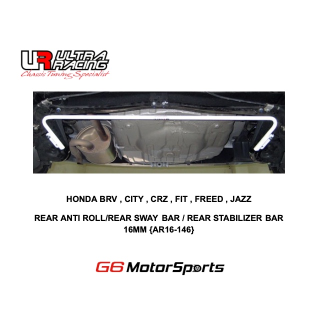 HONDA BRV , CITY , CRZ , FIT , FREED , JAZZ - ULTRA RACING BAR : REAR ...