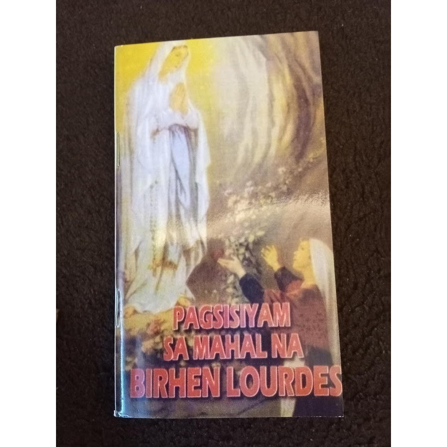 Novena Tagalog Mahal na Birhen Lourdes Pagsisiyam Nobena Nobenario ...