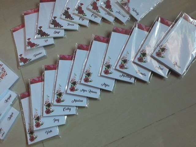 Personalized Notepads 5x3inches | Shopee Philippines