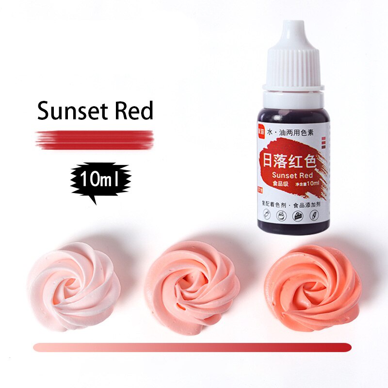 24Colors Edible Pigment Macaron Cream Icing Food Coloring Baking ...