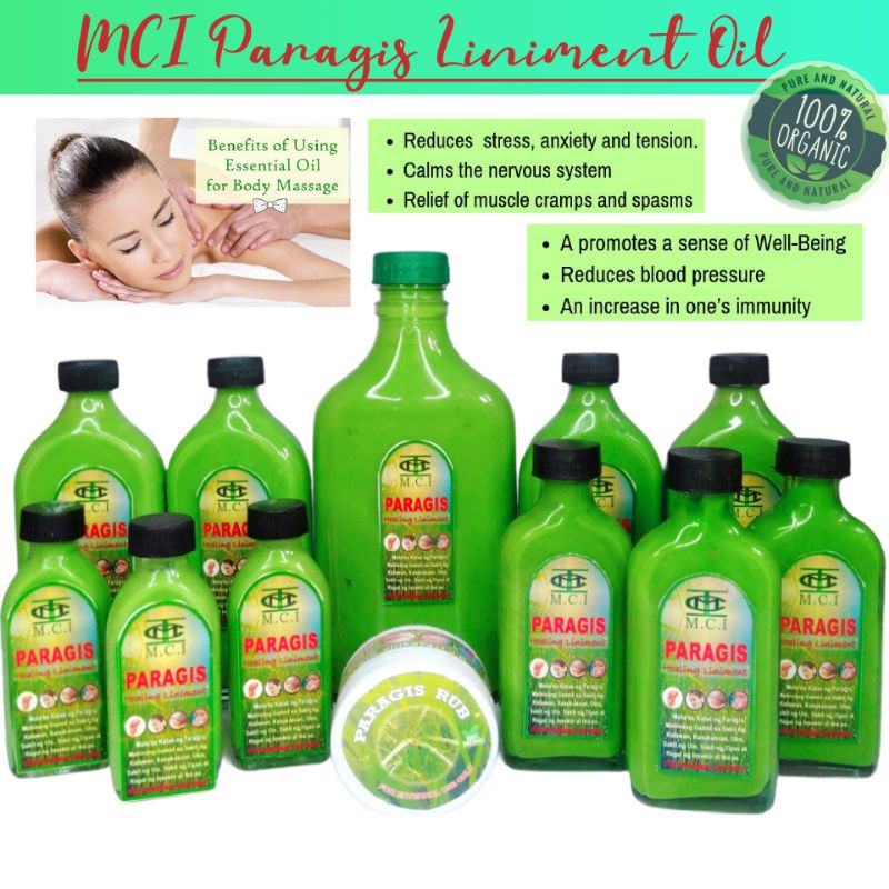 MCI Paragis Liniment Oil | Shopee Philippines