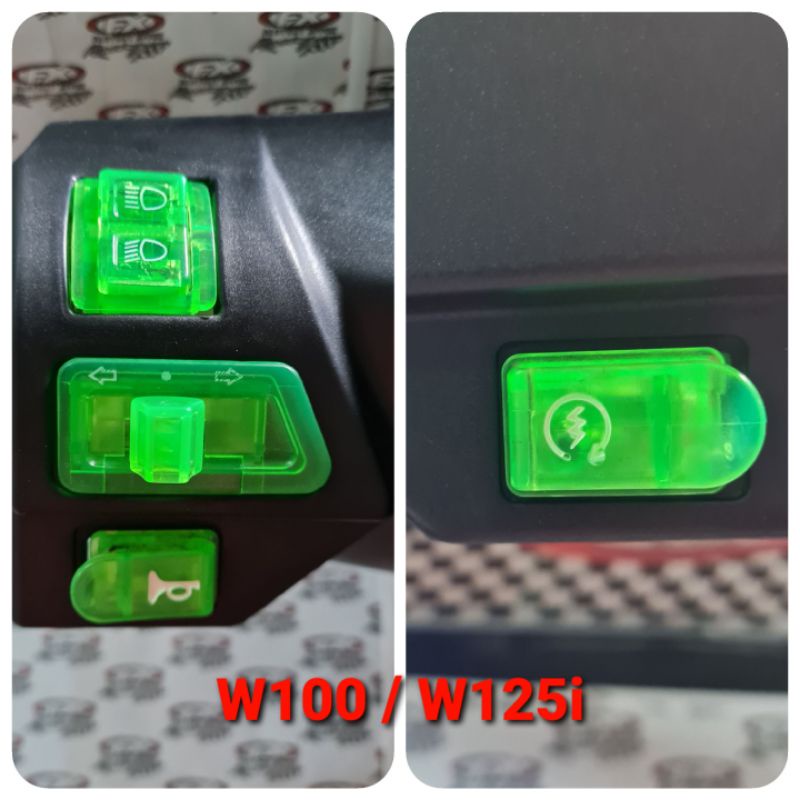 Colored Switch W100 / W125i / Skydrive / SYM Bonus (set of 4 with ...