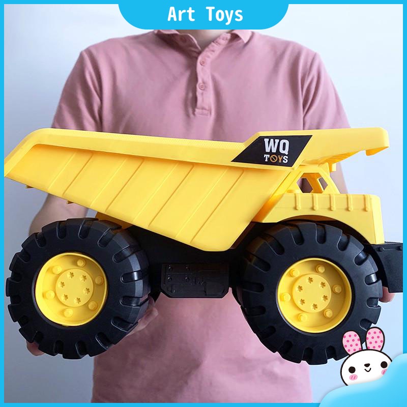 Big Truck Toys Bulldozer Excavator Dump Truck Engineering Car Large ...
