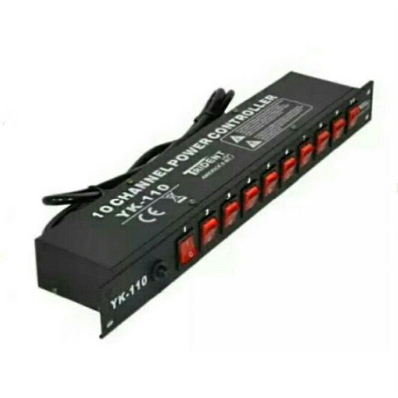 TRIDENT YK-110/ 10 Channel Power Controller | Shopee Philippines