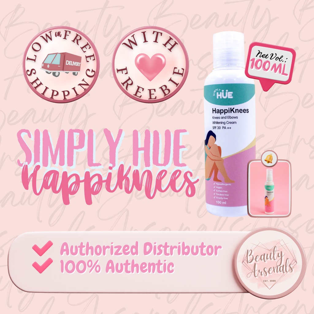 SIMPLY HUE HappiKnees (Knees and Elbows) Whitening Cream with SPF30 ...