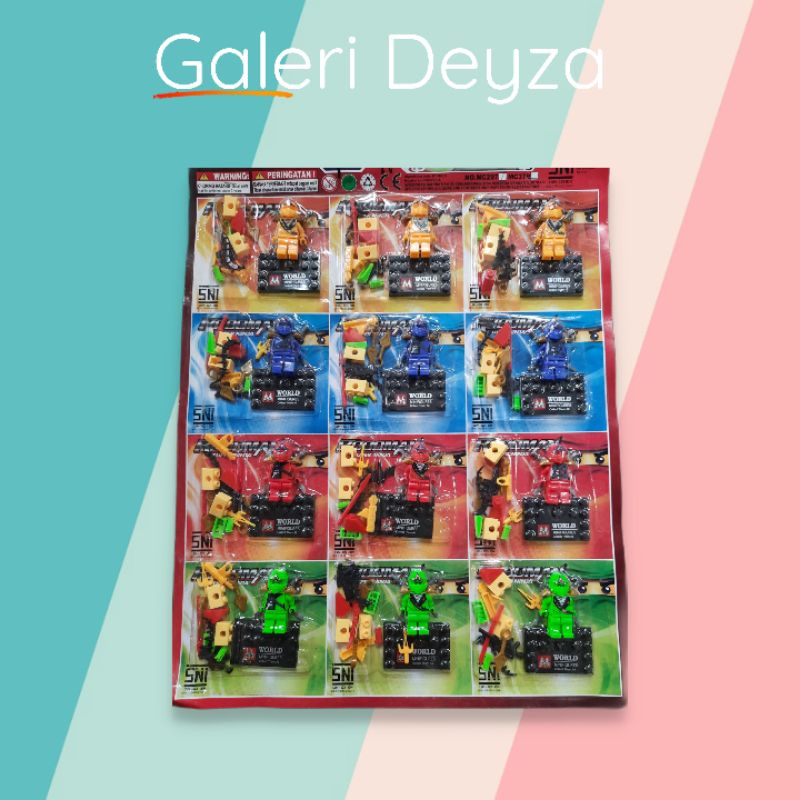 Toys - LEGO ROBOMAN SUPER NINJA Disassemble Pairs Of brick | Shopee ...