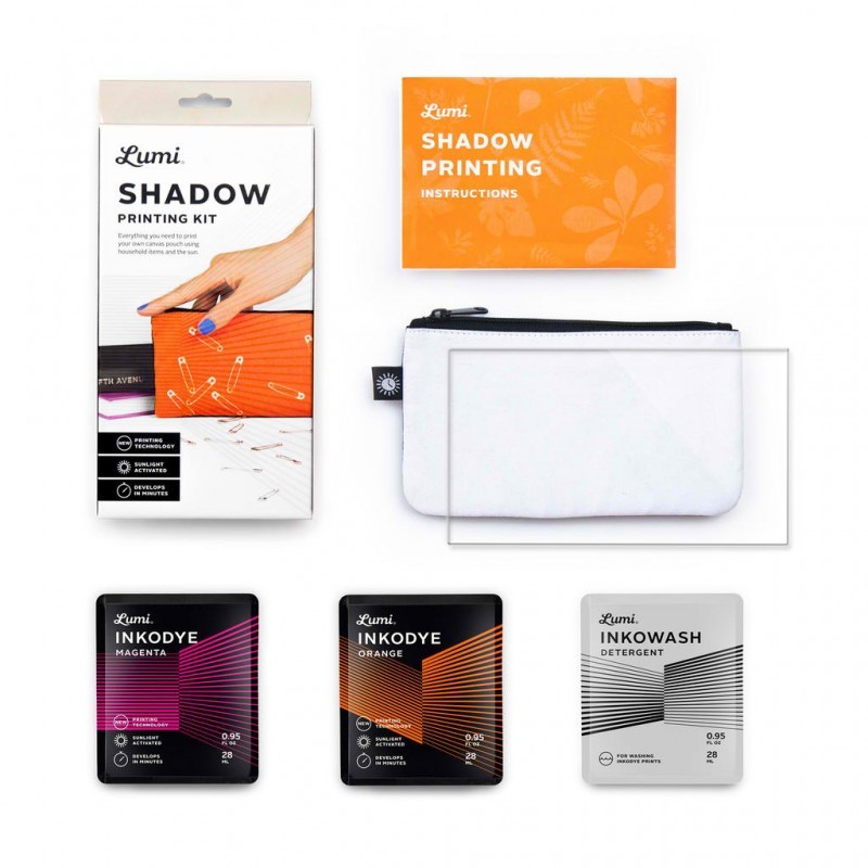 Lumi Inkodye Shadow Printing Kit: Sun-Activated Fabric Ink | Shopee ...