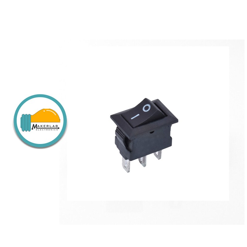SPST KCD11 Miniature Rocker Switch - 5Pcs | Shopee Philippines