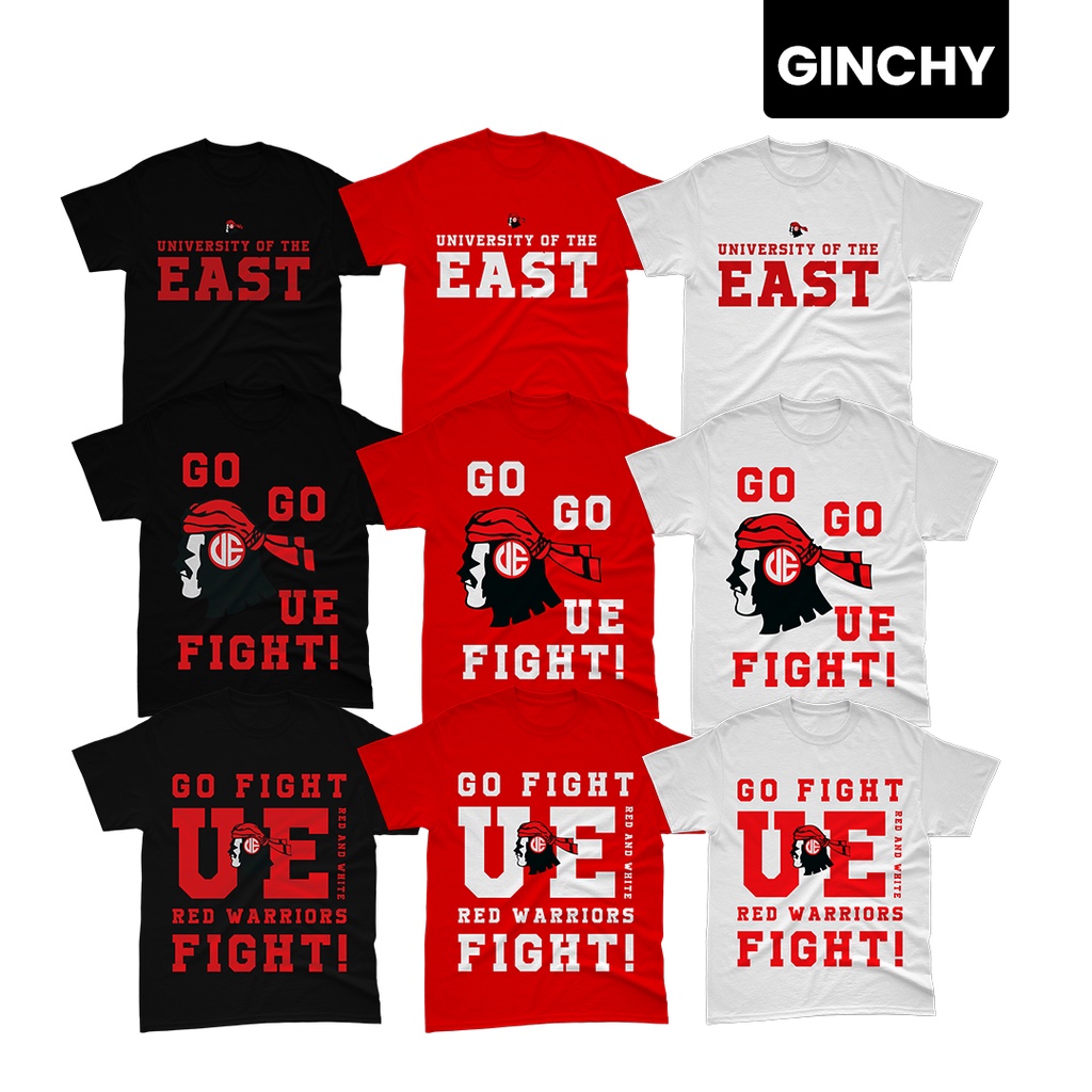UE Warriors T-Shirt Inspired | UAAP | School | College | University ...
