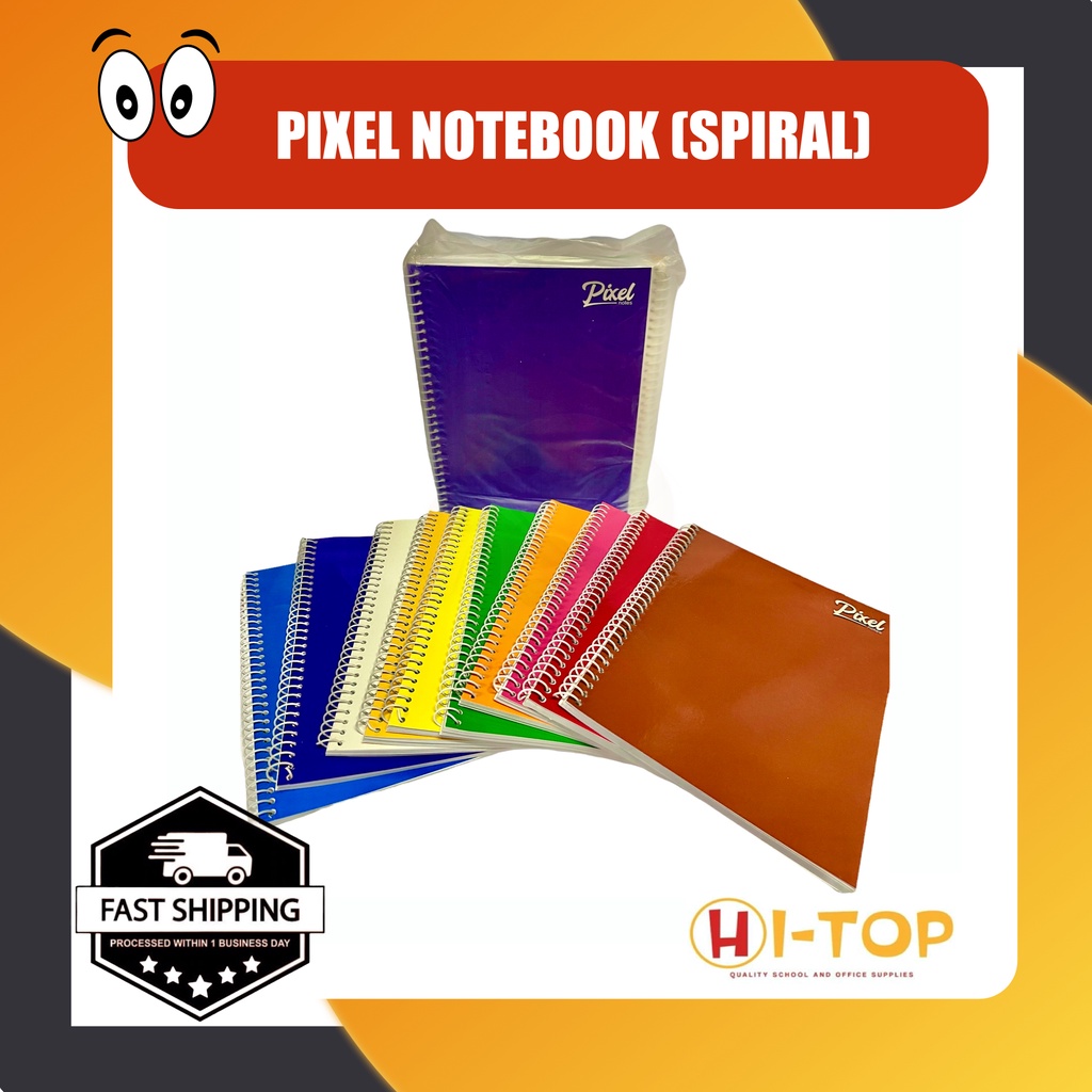 Ordinary Spiral Notebook Random Brand Sold per 1 ream (10 pcs) 80 ...