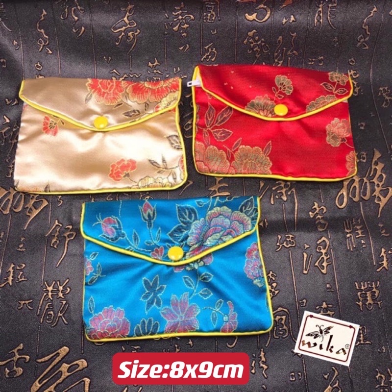 (Wika) lucky chinese cloth pouch | Shopee Philippines