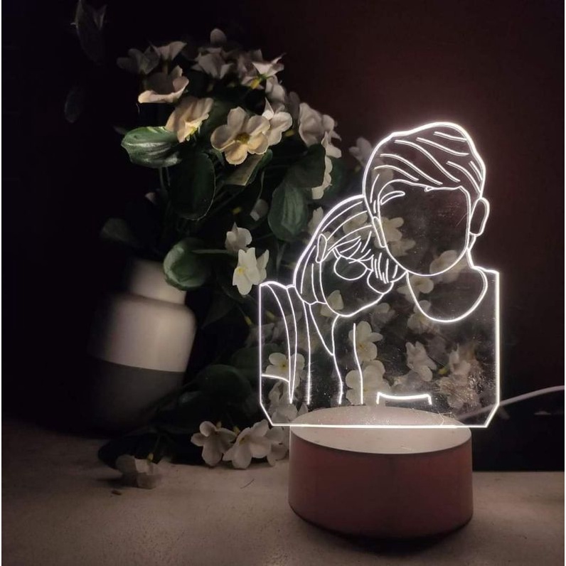 PERSONALIZED ACRYLIC LED LAMP | Shopee Philippines