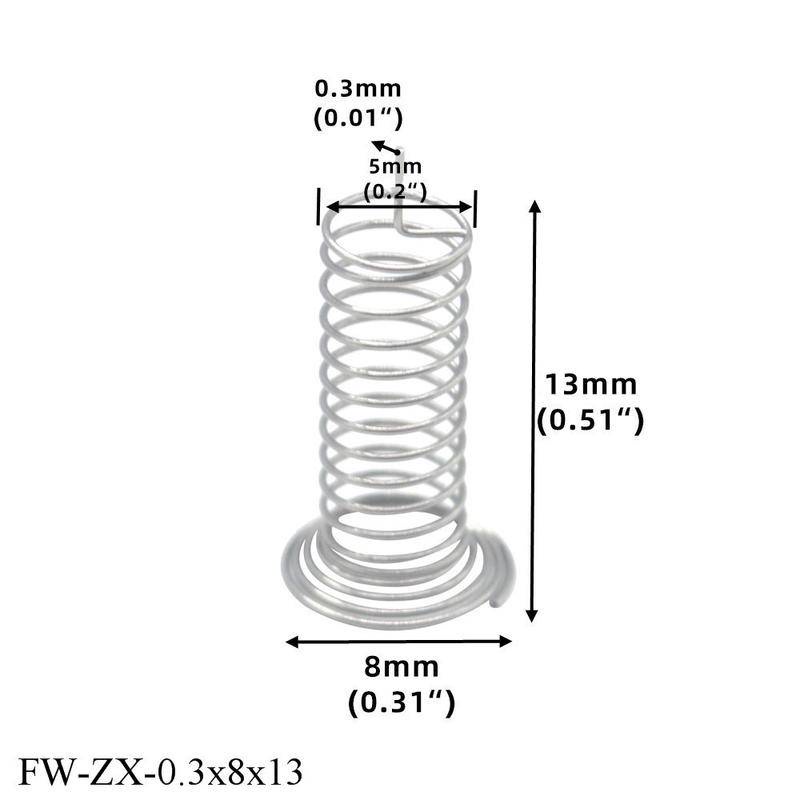20PCS Switch Carbon Steel Electronic The Key Sensor Conical Board Flat ...